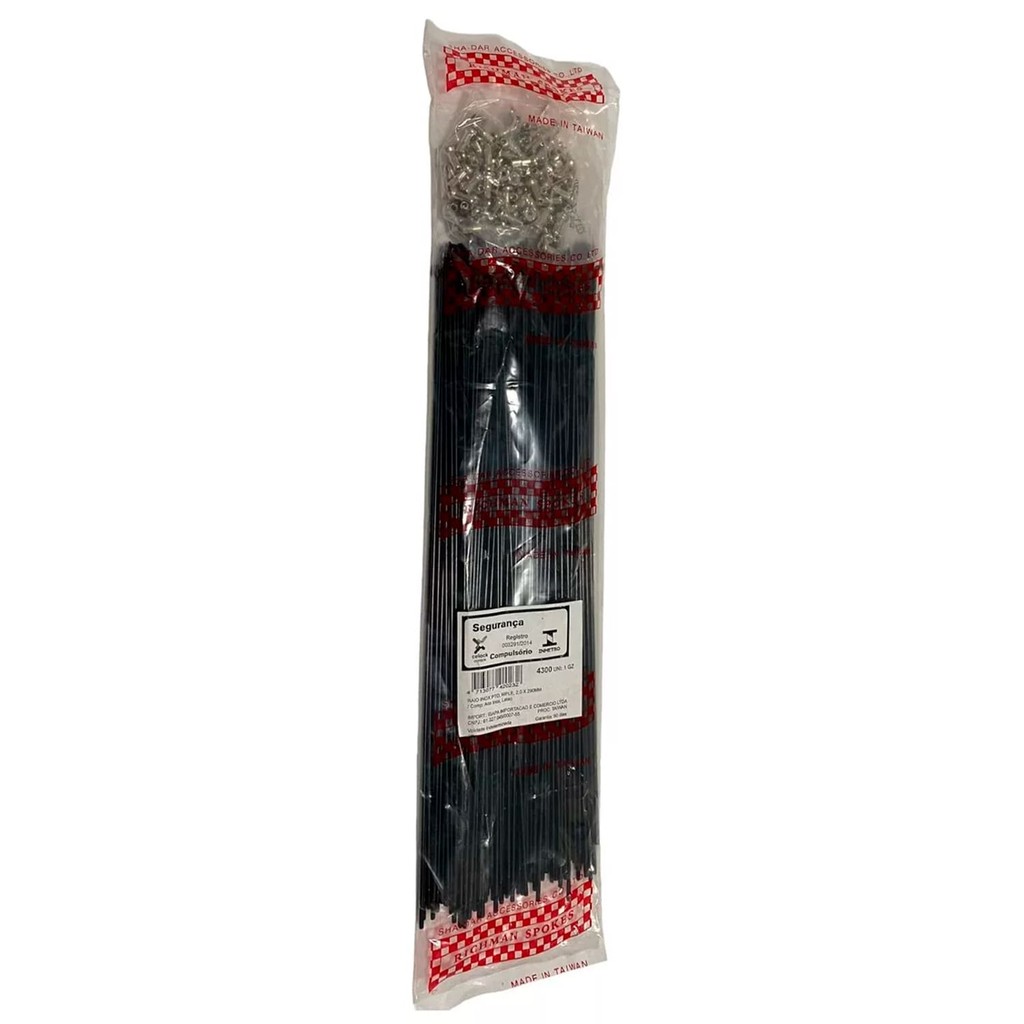 Raio INOX 290 x 2.0 mm para Bicicleta e Aro 29 | Shopee Brasil