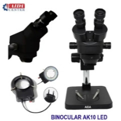 [sj]Microscópio Binocular Yaxun AK10 com Ajuste e LED | Shopee Brasil