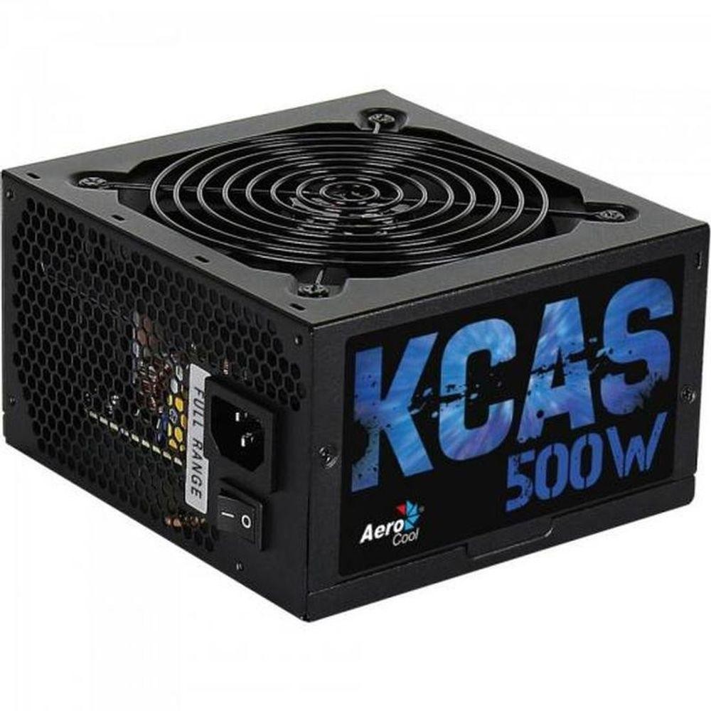 Fonte Gamer Atx Aerocool Kcas 500w 80 Plus Full Range Apfc | Shopee Brasil