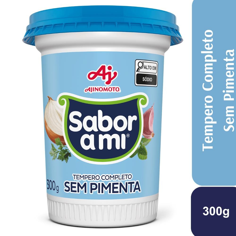 Tempero Completo Sabor A Mi® Sem Pimenta 300g | Shopee Brasil