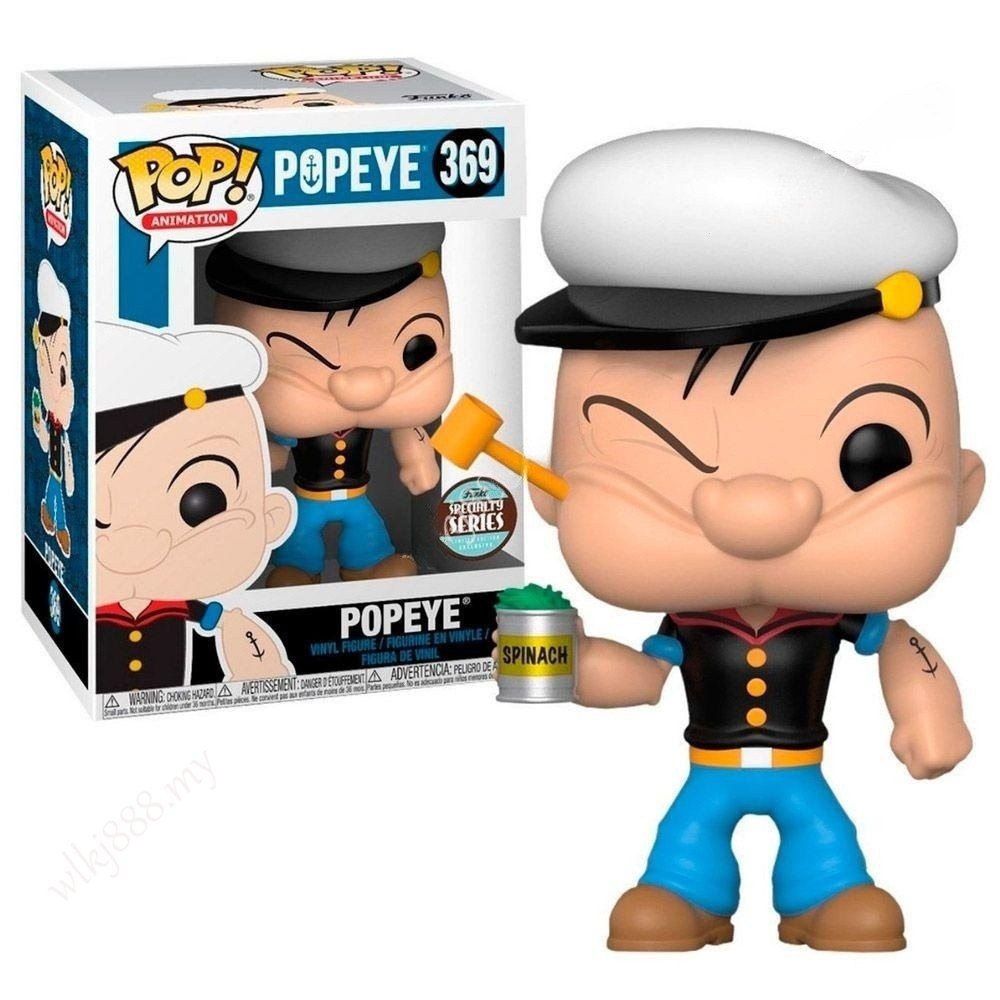 Funko Pop Popeye 369 Anime Bonecas Articuladas Action Figure Modelo ...