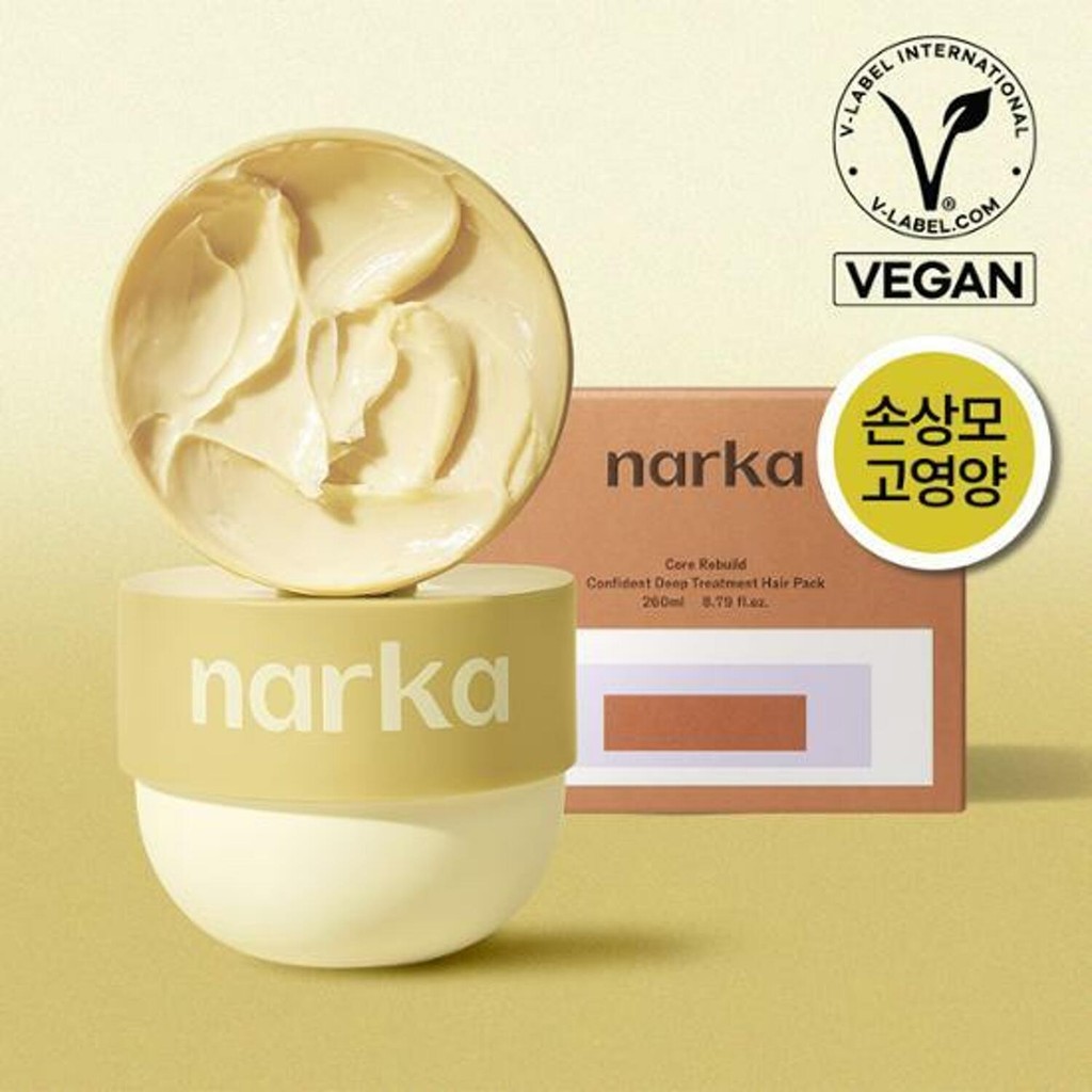 Pacote De Cabelo De Tratamento Profundo narka Core Rebuild Confident ...