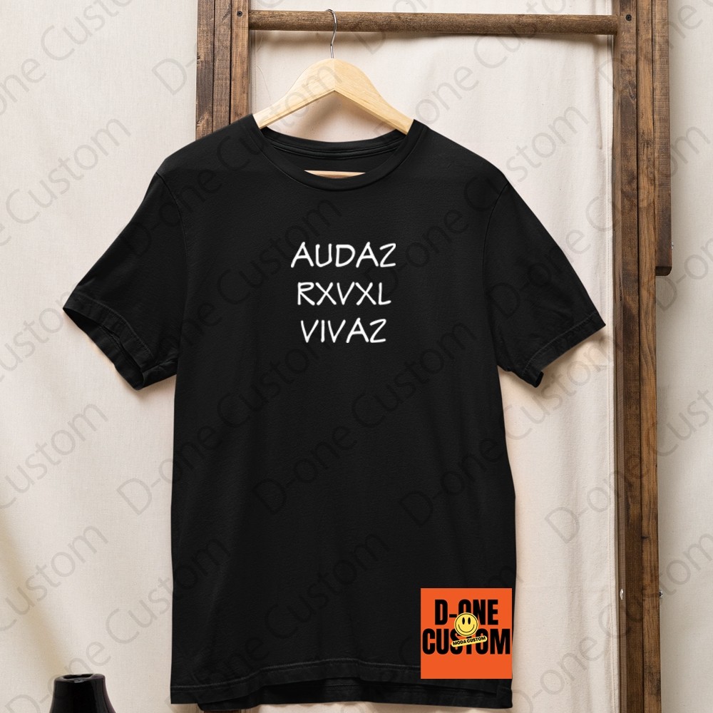 Camisa Camiseta Estampada Audaz Rxvxl Vivaz Filipe Ret Album Novo ...