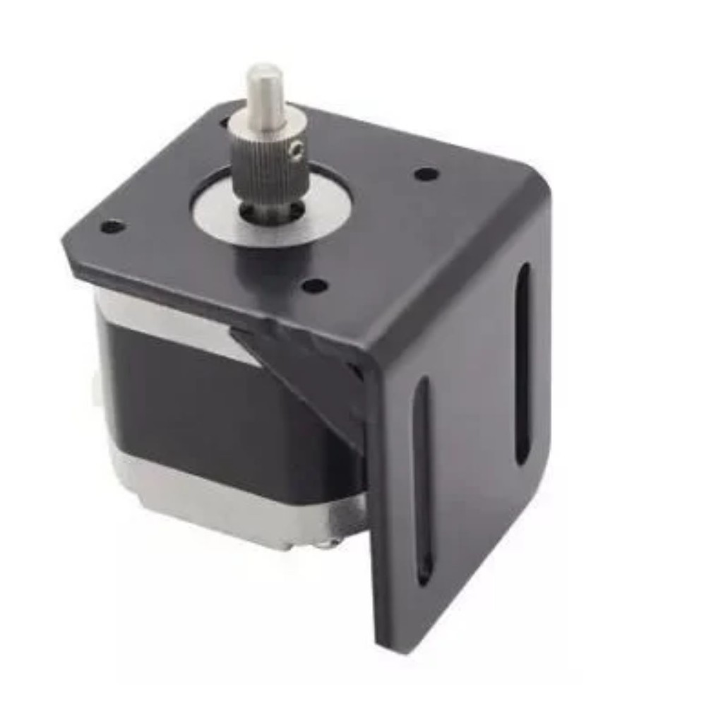 Kit SUPORTE METALICO PARA NEMA 17 + Motor de Passo Nema 17 HS4401 ...