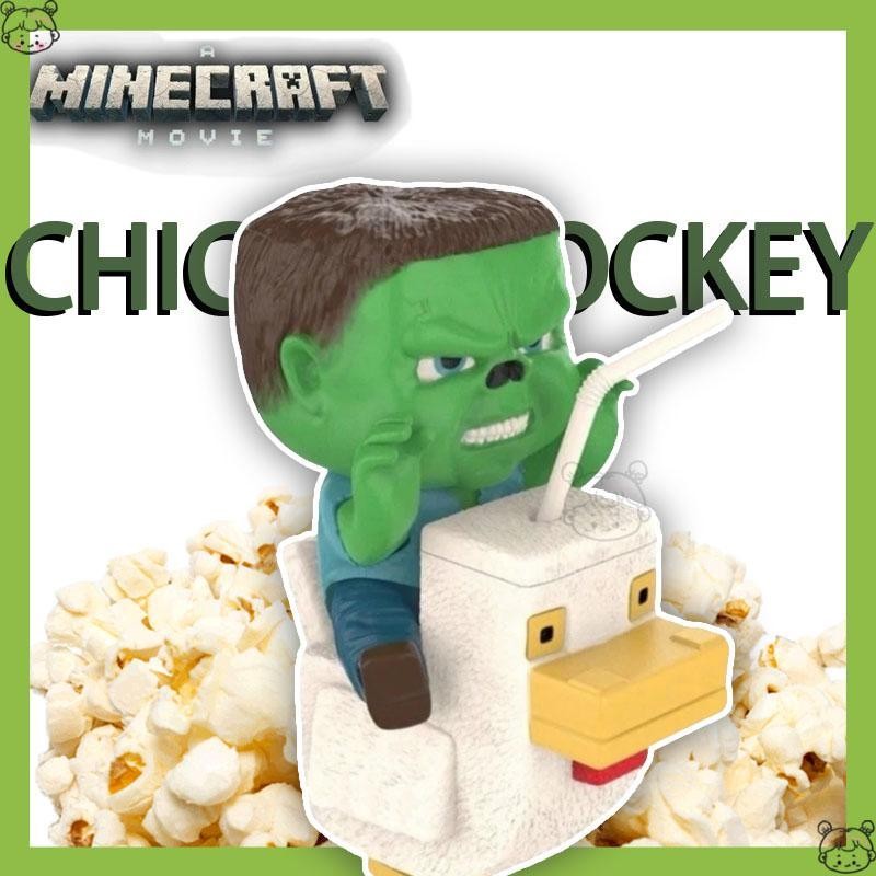 2025 New A Minecraft Movie CHICKEN JOCKEY! Popcorn Bucket & Cup Combo ...