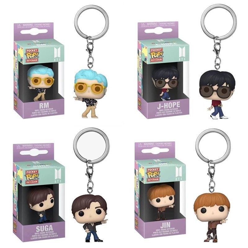 Chaveiro Funko POP BT21 Original PVC RM JIMIN J-HOPE BTS Modelo Boneca ...