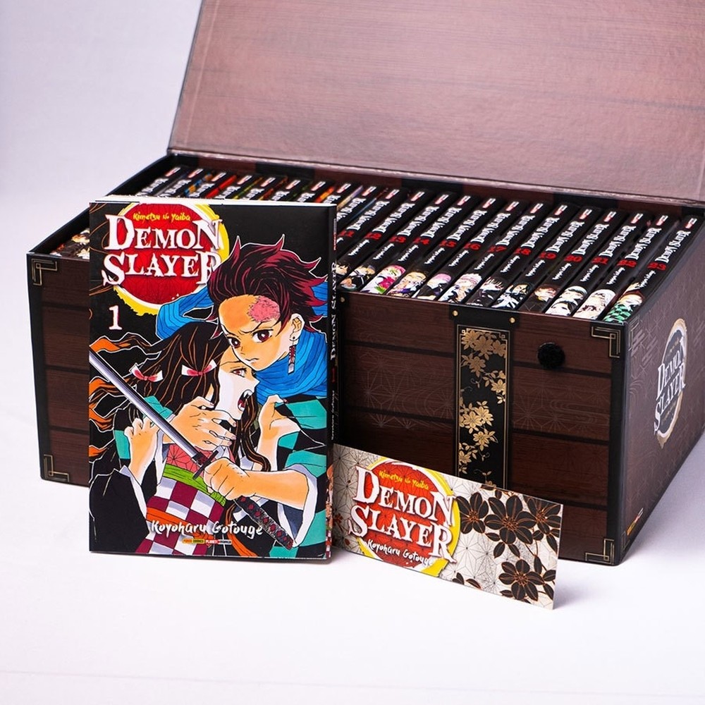 Box demon slayer vols. 1 ao 23 | Shopee Brasil