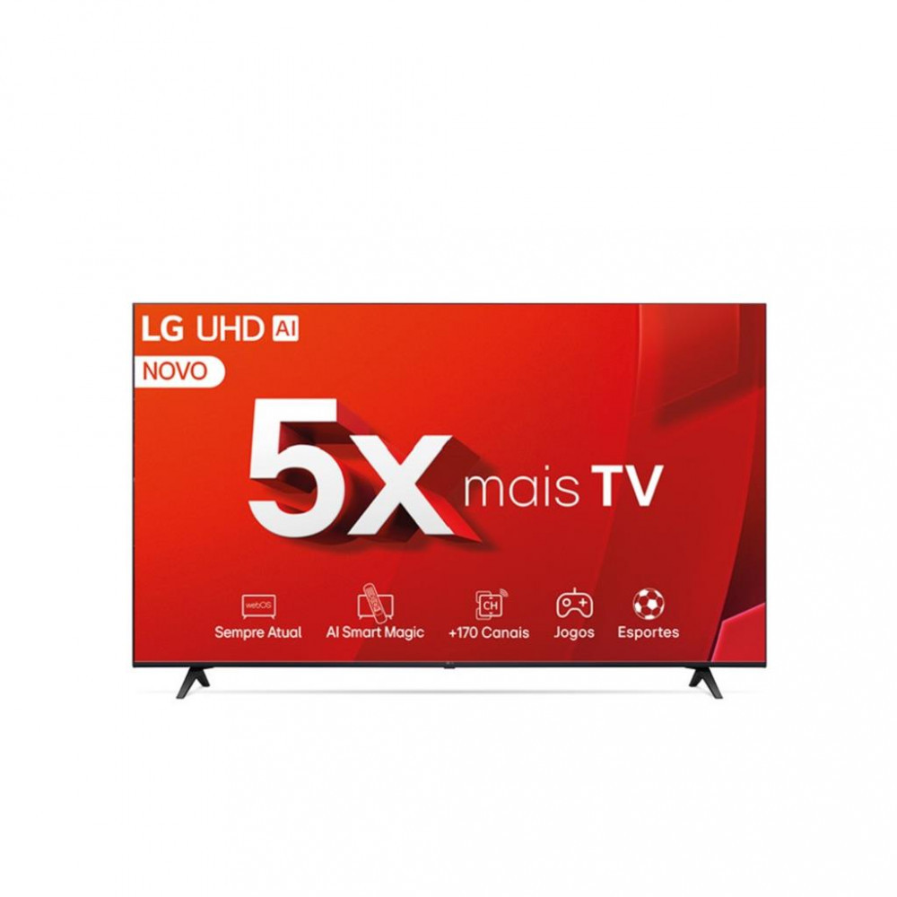 Smart TV LG 55 Polegadas 4K UHD 55UT8050 | Shopee Brasil
