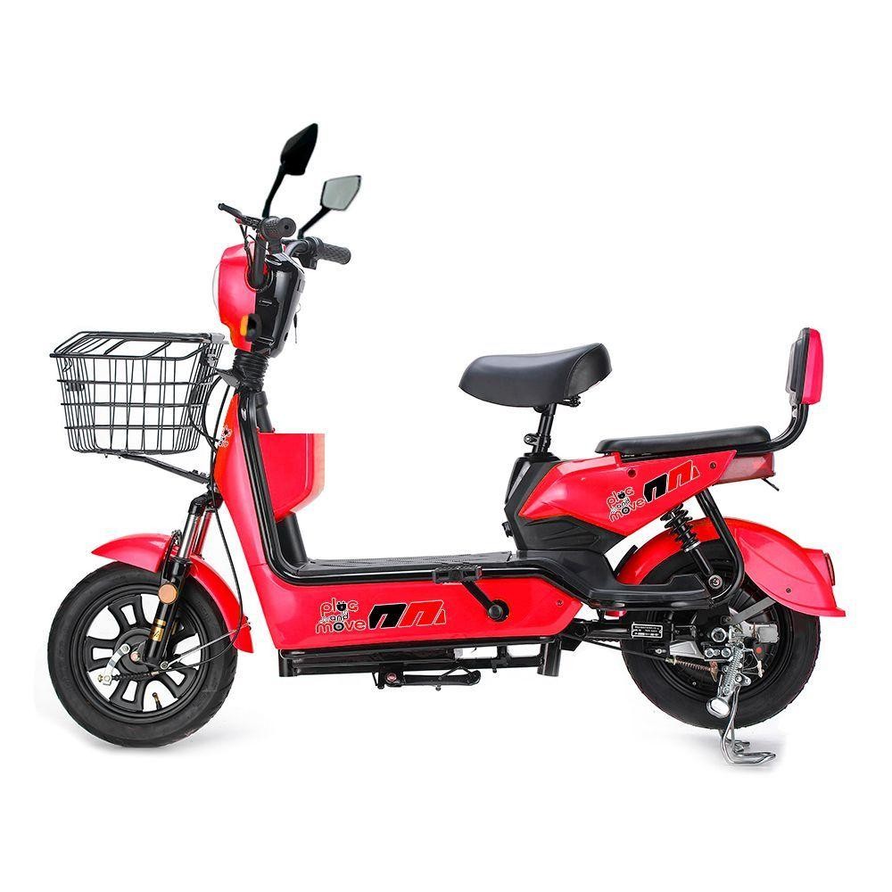 Bicicleta Elétrica - New Classic Easy Pam - 500w - Vermelha - Plug And ...