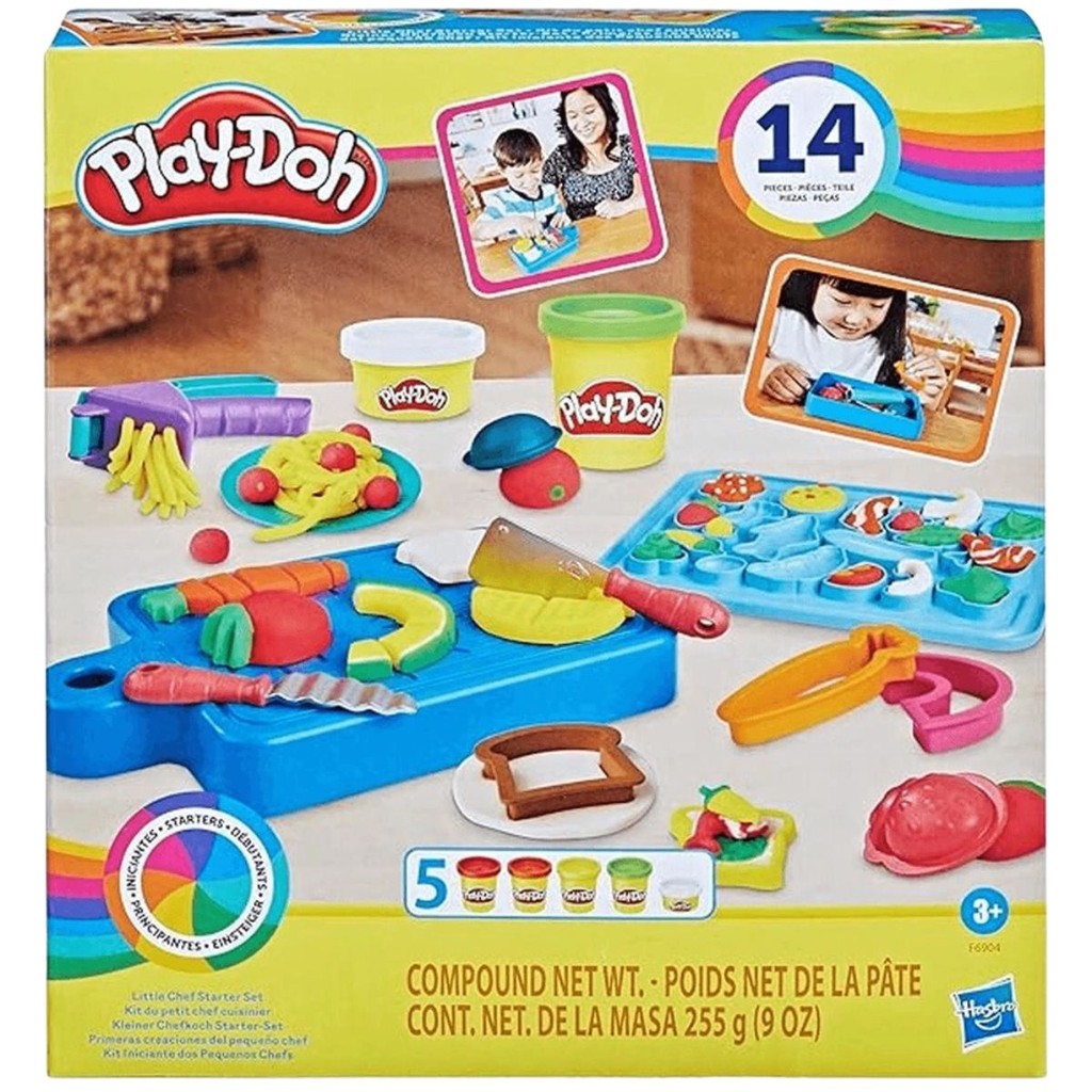 Play-Doh Little Chef Starter Set (F6904) | Shopee Brasil