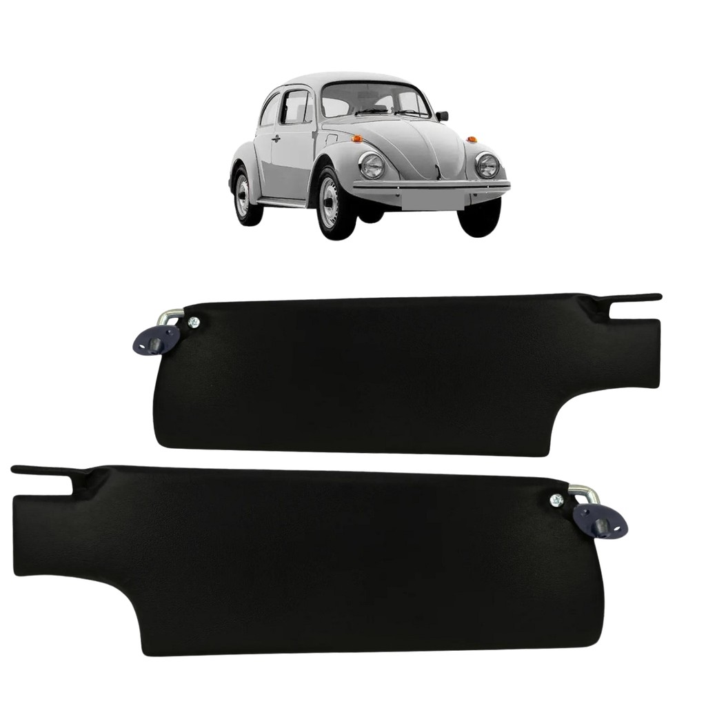 Quebra Sol Fusca 1977 78 79 80 81 82 A 1994 Preto E Branco | Shopee Brasil