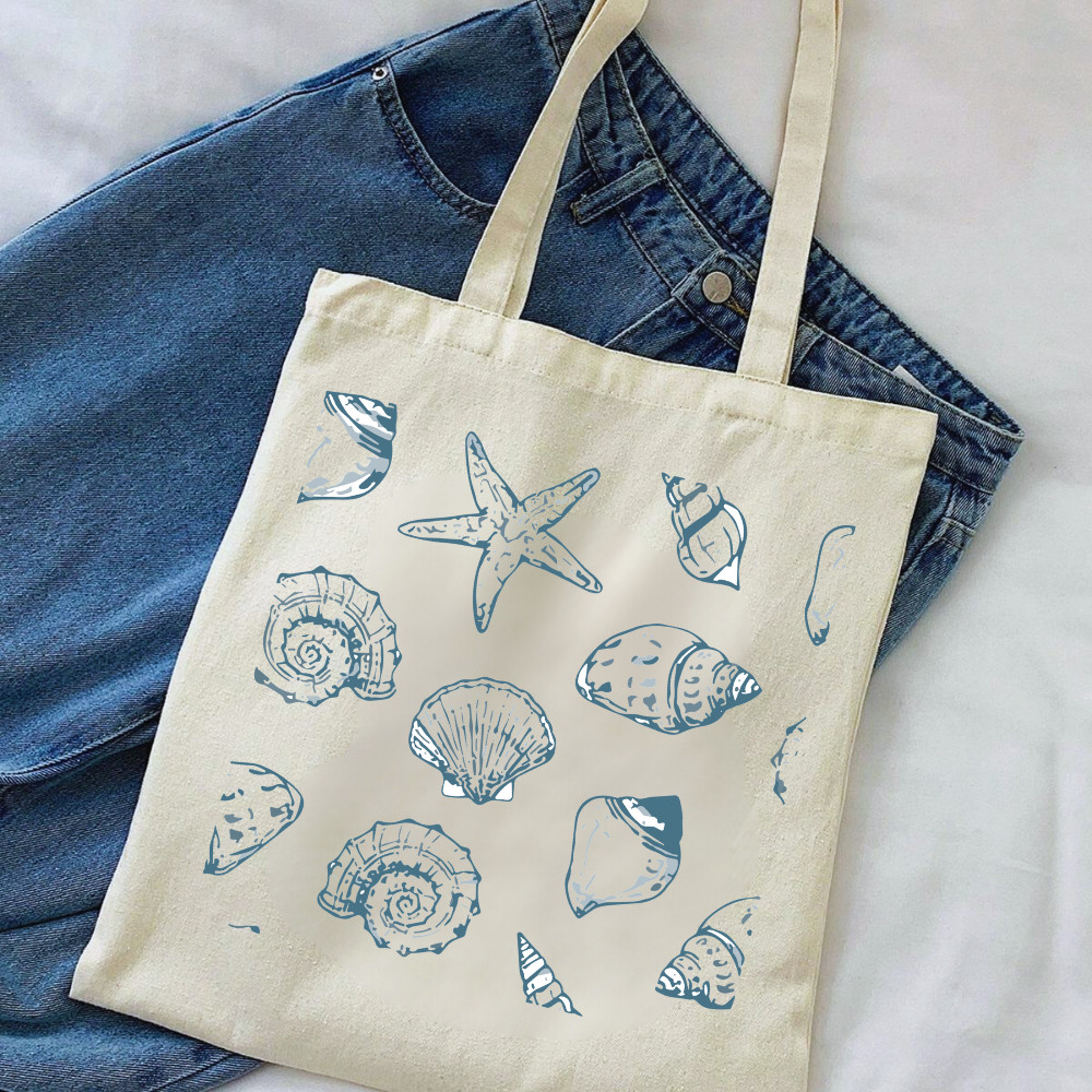 Bolsa Ecologica Ecobag "ESTRELA DO MAR" 100% algodão | Shopee Brasil