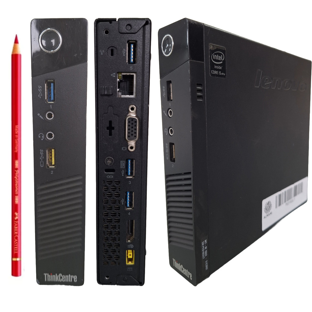 DESKTOP LENOVO M93P CORE I5 4570T HD 500 GB 8 GB RAM - WIN10 PRO ...