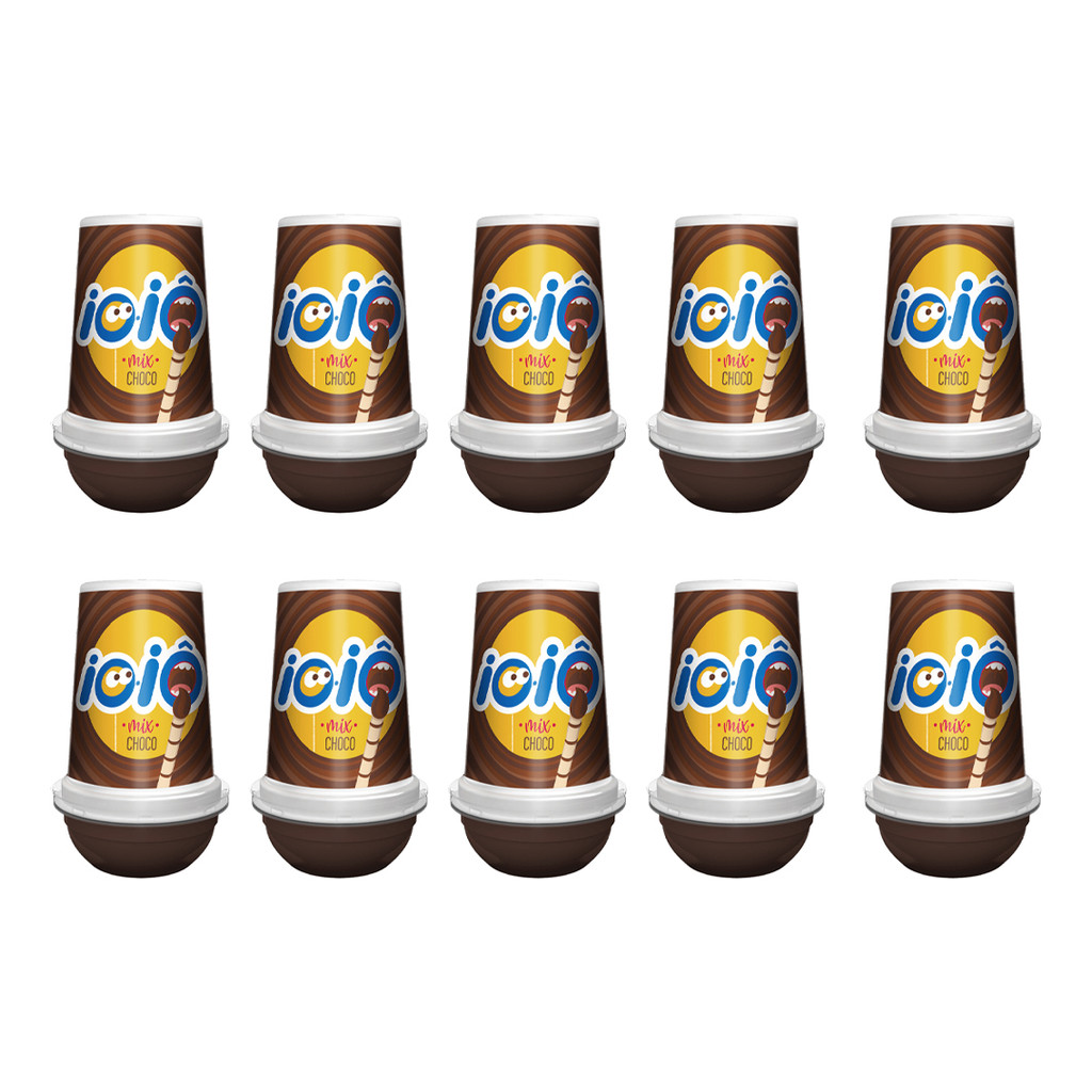 Kit com 10x Creme Ioio Mix Chocolate Hershey's 41,9g | Shopee Brasil