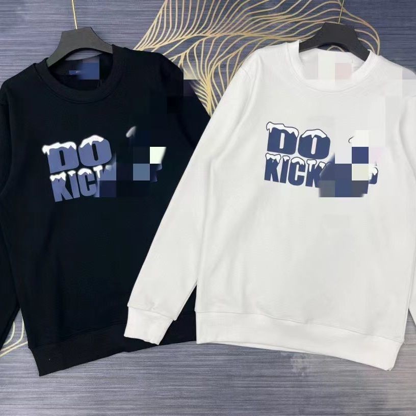 Moletom com gola redonda masculino feminino Top solto HOU6 | Shopee Brasil