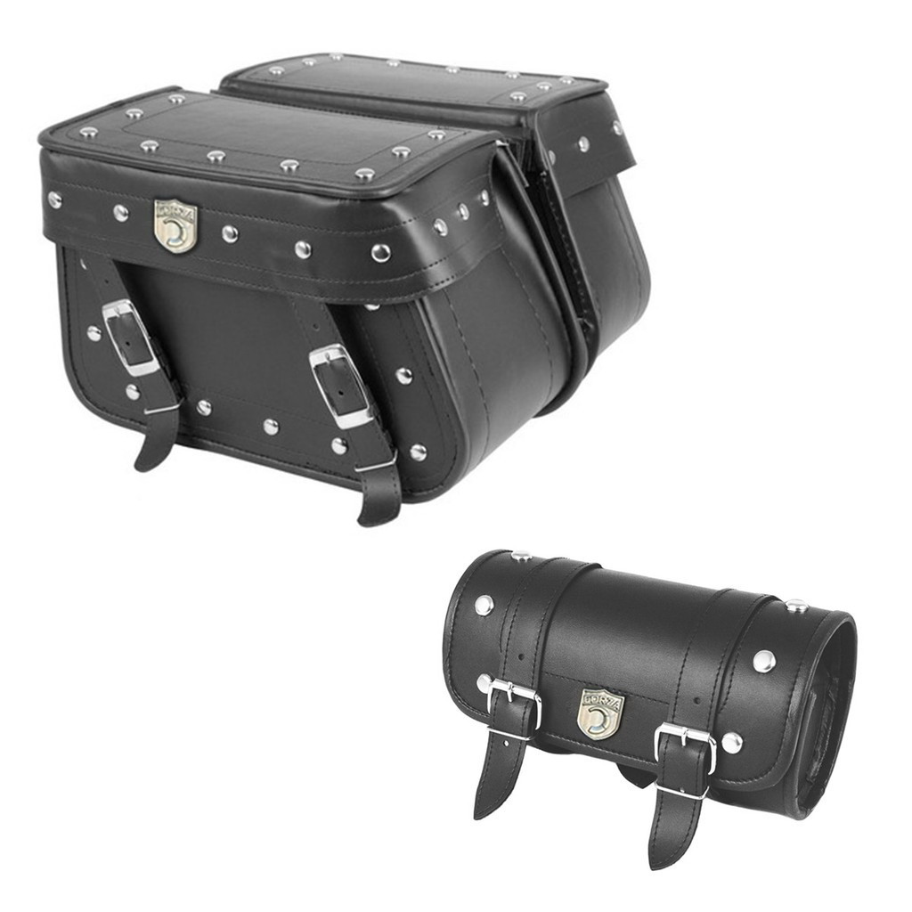 Alforge Moto Bolsa Lateral Personalizada 36L com Fivelas + Porta ...