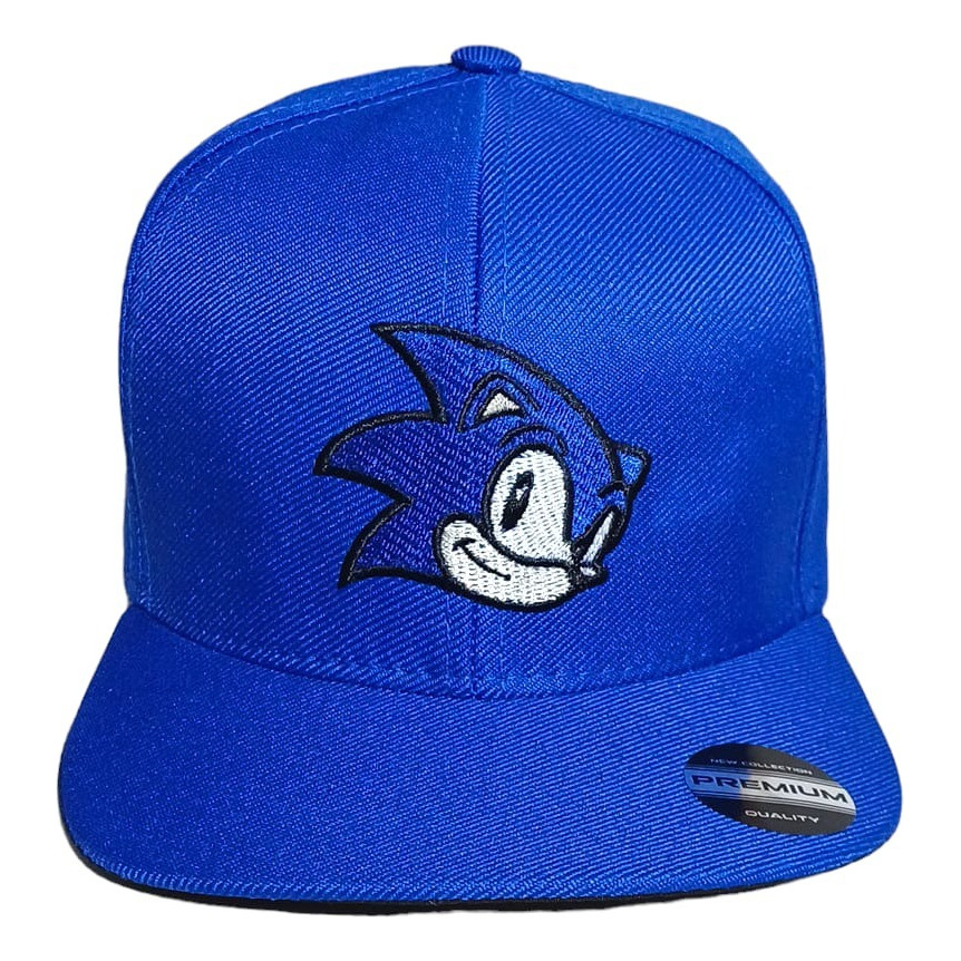 Boné Sonic Mania Para Crianças Aba Reta Com Regulador Ajustá | Shopee ...