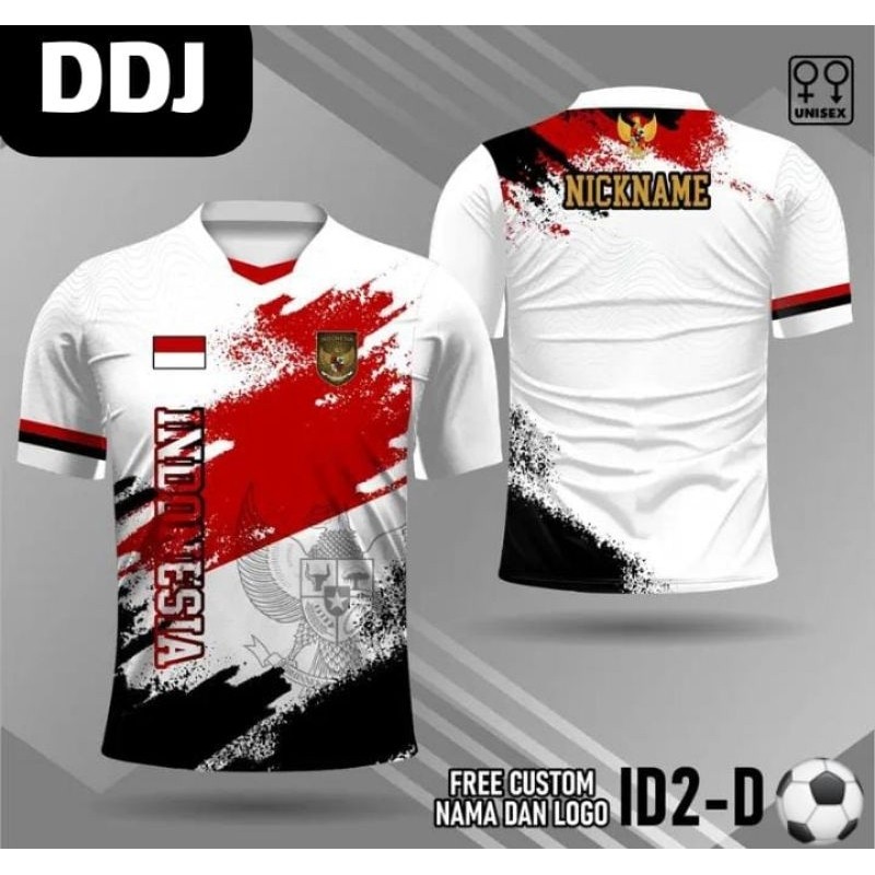 Camisa/Jersey Da Seleção Nacional garuda Indonésia Com Impressão ...