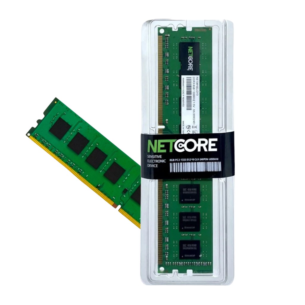 Memoria Ram PC, Desktop DDR4 8Gb 2400mhz Netcore Verde | Shopee Brasil