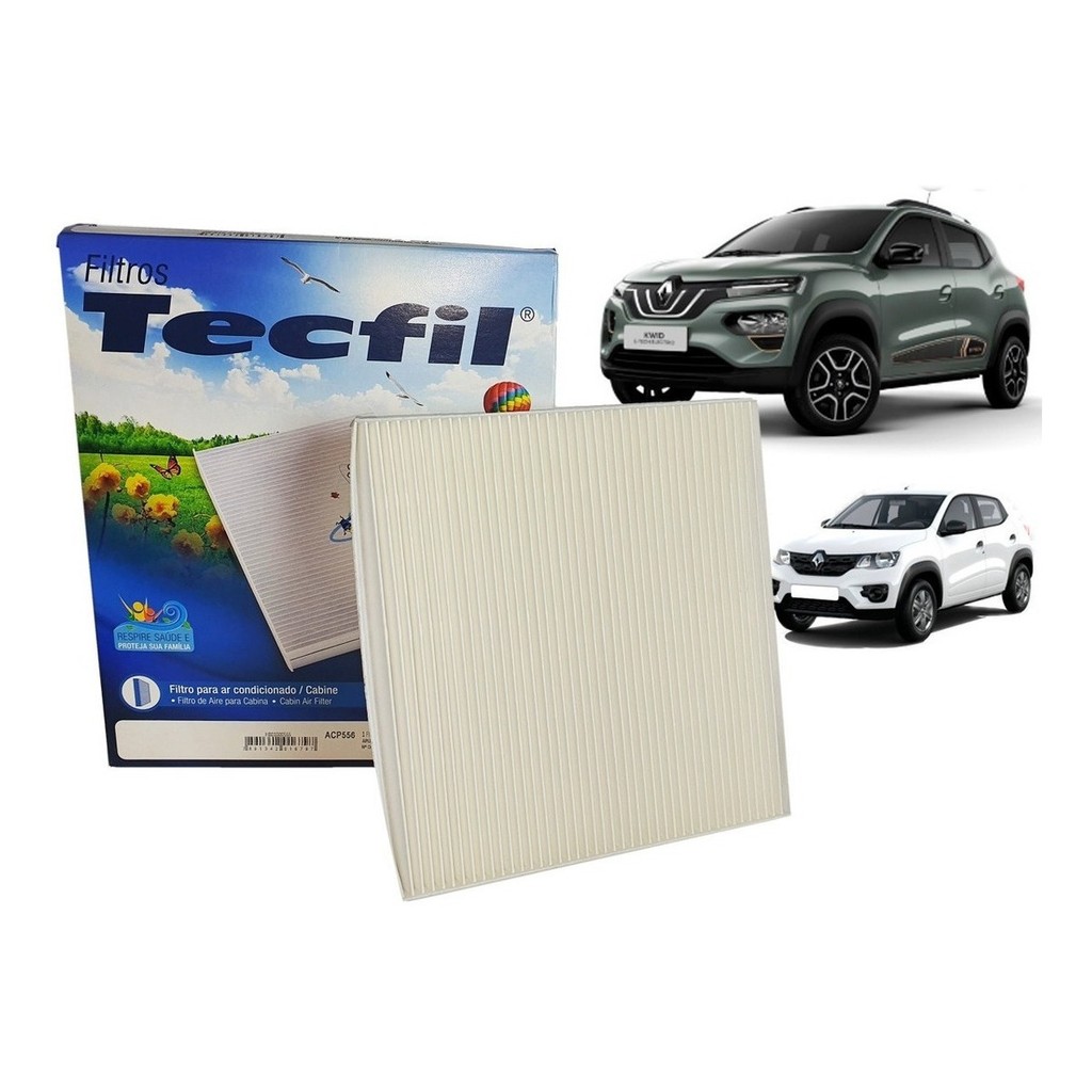 FILTRO CABINE AR CONDICIONADO KWID 2017 2018 2019 2020 2021 2022 ...