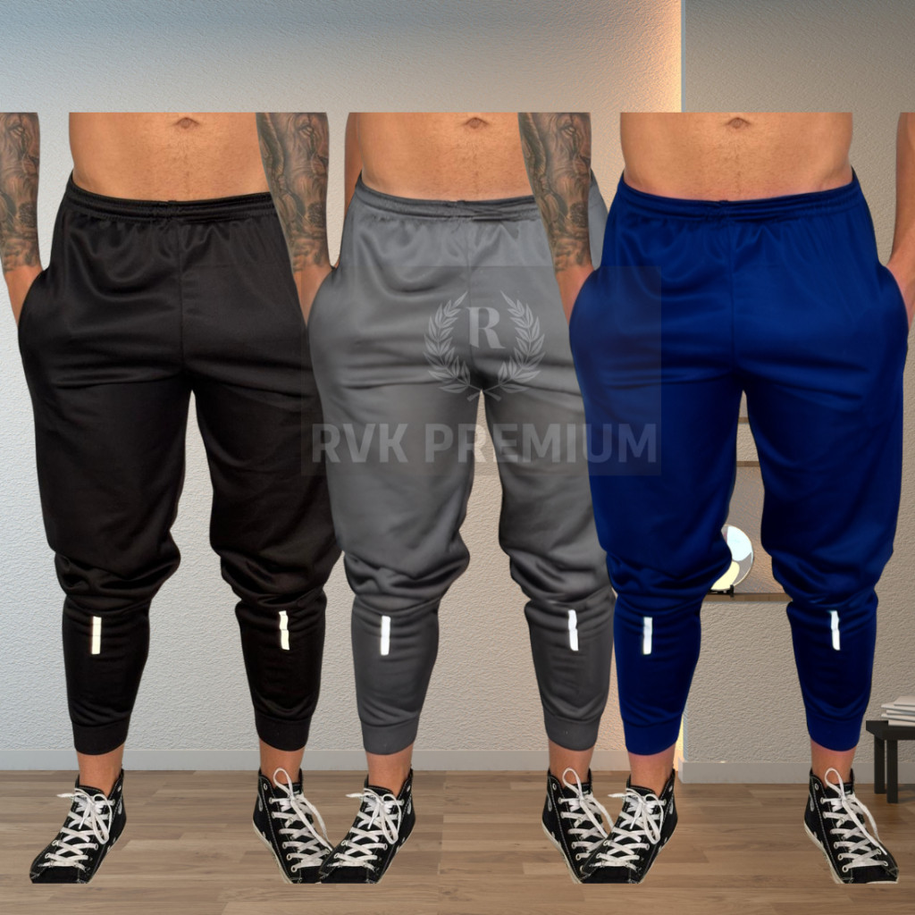 Kit 3 Calças Jogger Coleção 2024 Calça Masculina Para Treino Casual ...