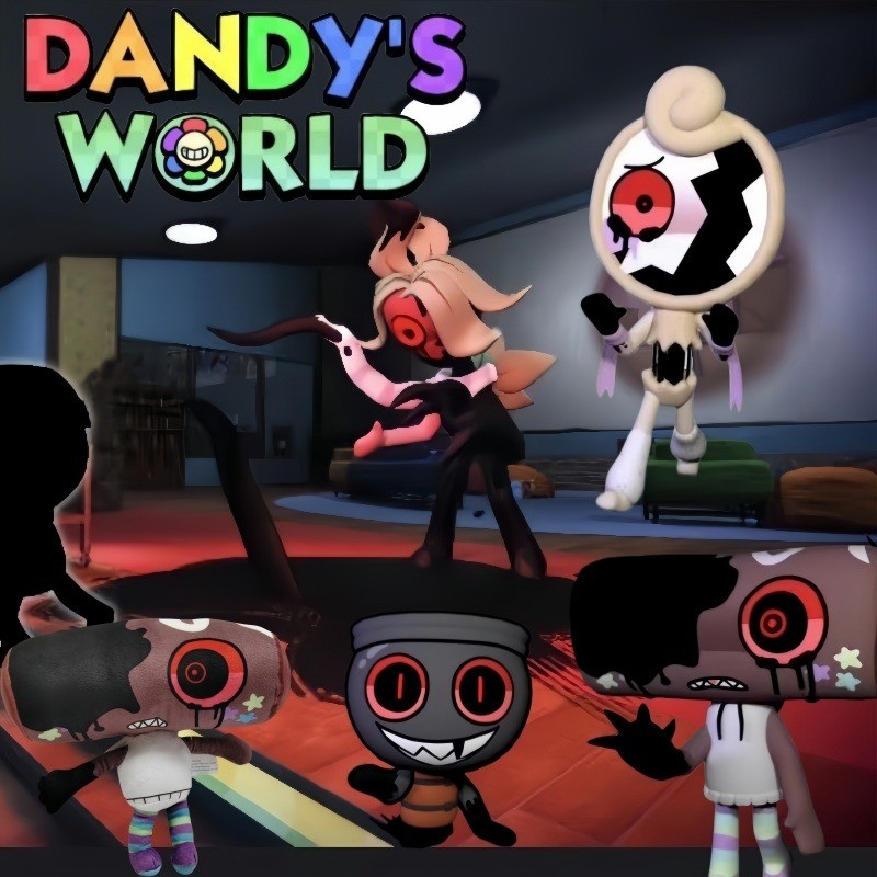 [Em Estoque] Novo Brinquedo De Pelúcia Twisted Dandy's World Glisten ...