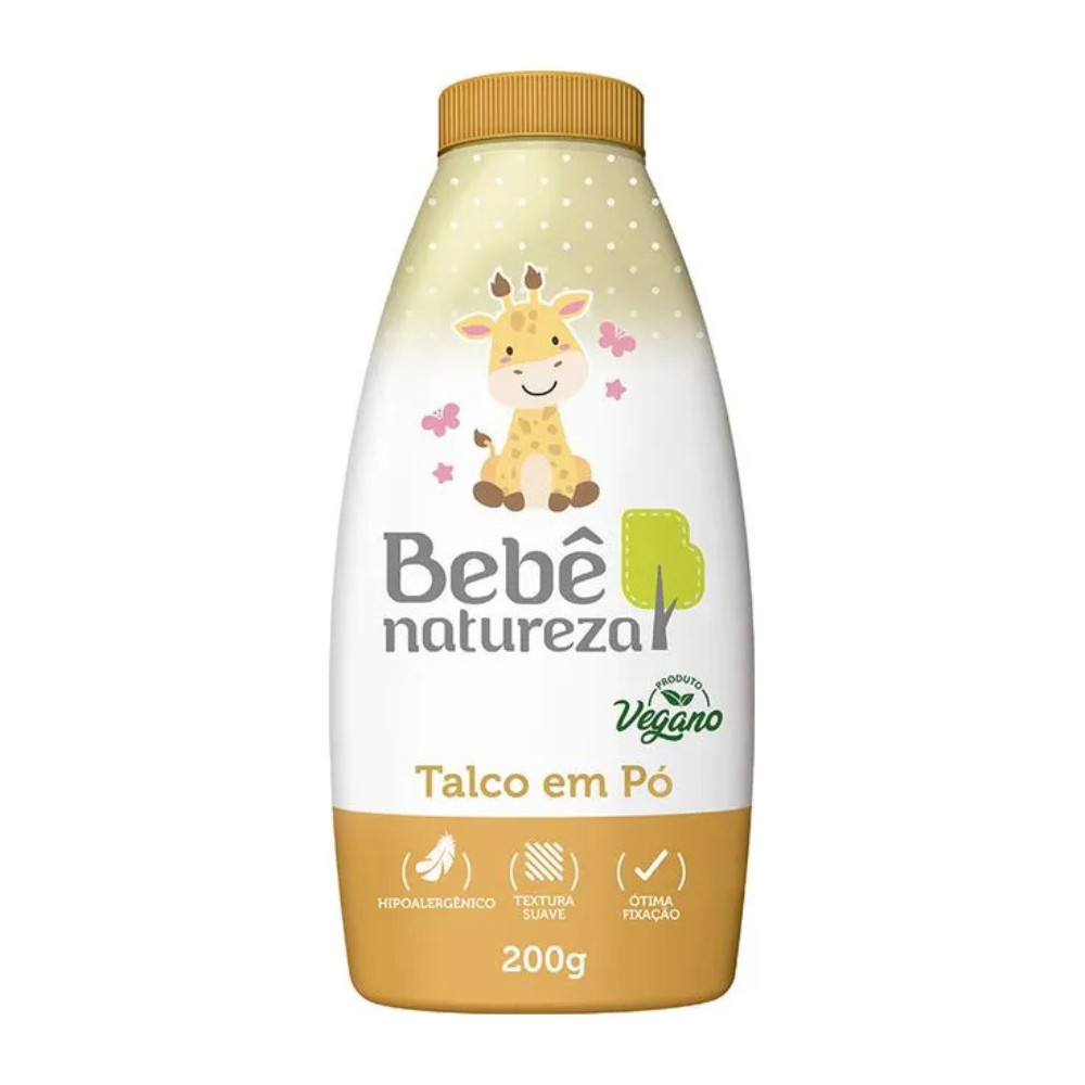 Talco Suave Bebe Natureza 200g | Shopee Brasil