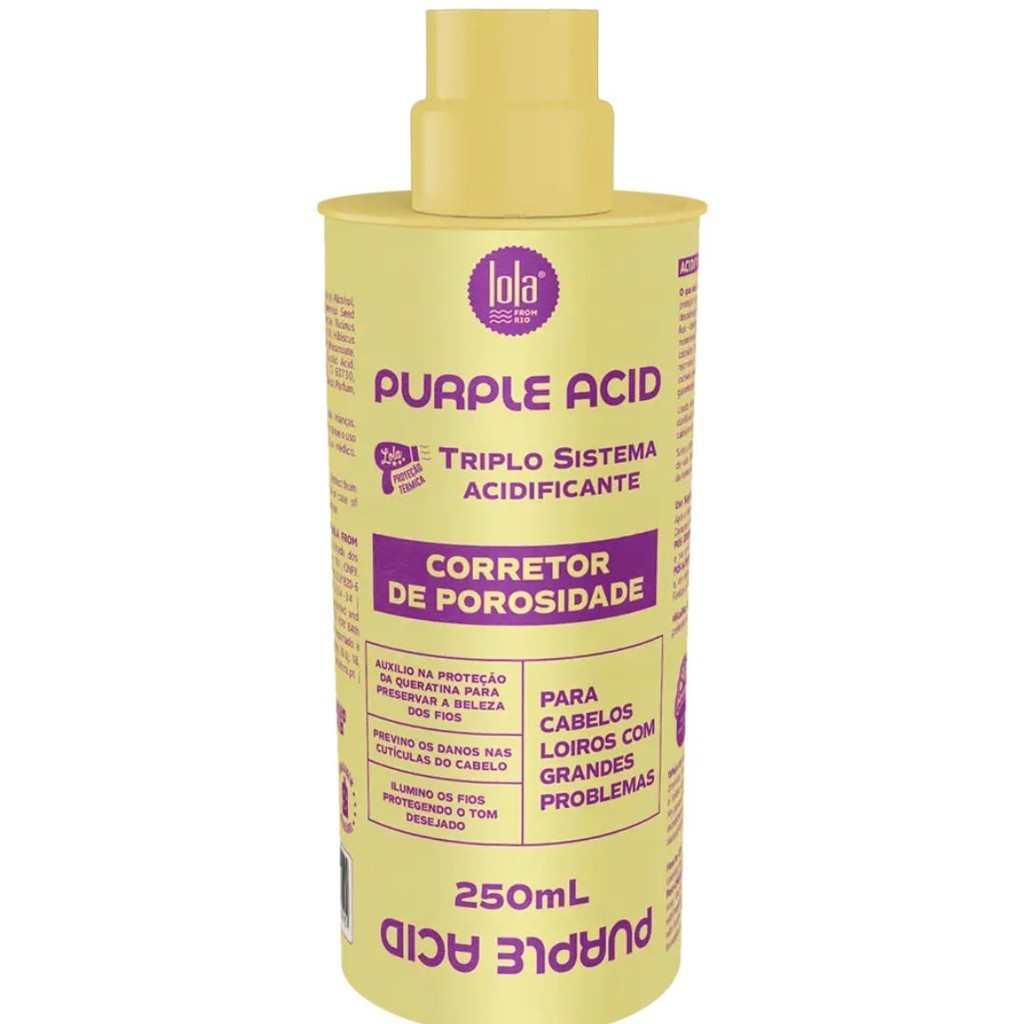 Purple Acidificante 250ml - Lola Cosmetics | Shopee Brasil