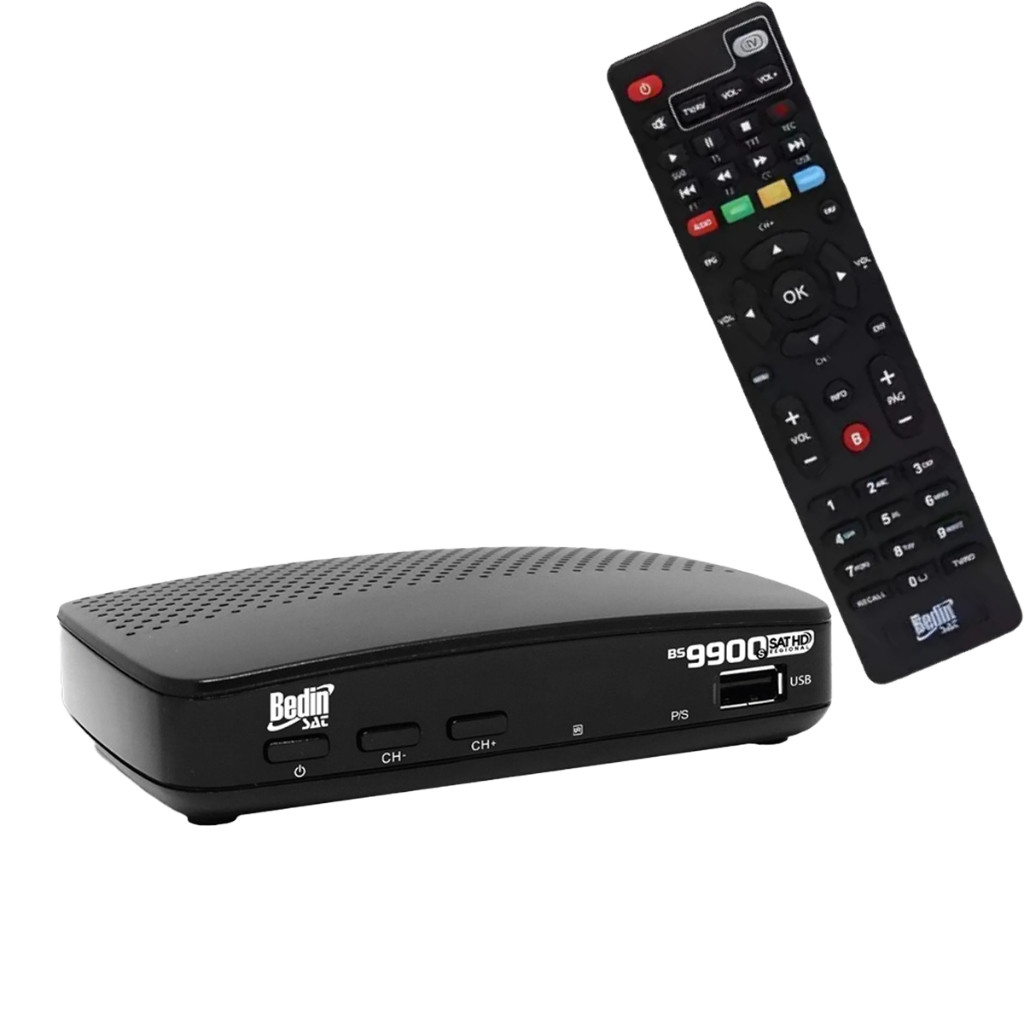 Receptor de antena parabólica digital marca Bedin Sat novo | Shopee Brasil
