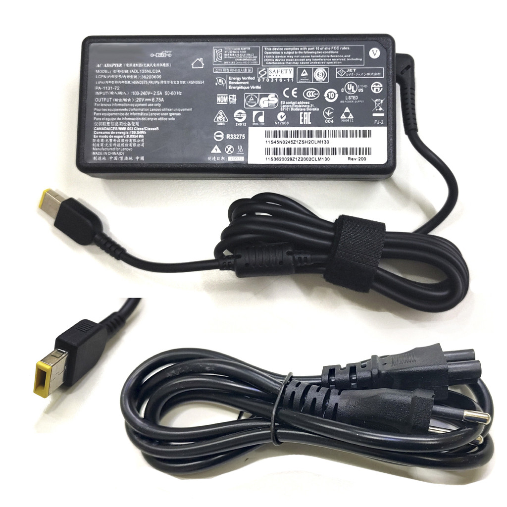Fonte carregador compativel para Notebook Lenovo G410 G510 20v 6,75a ... Fonte carregador compativel para Notebook Lenovo G410 G510 20v 6,75a ...