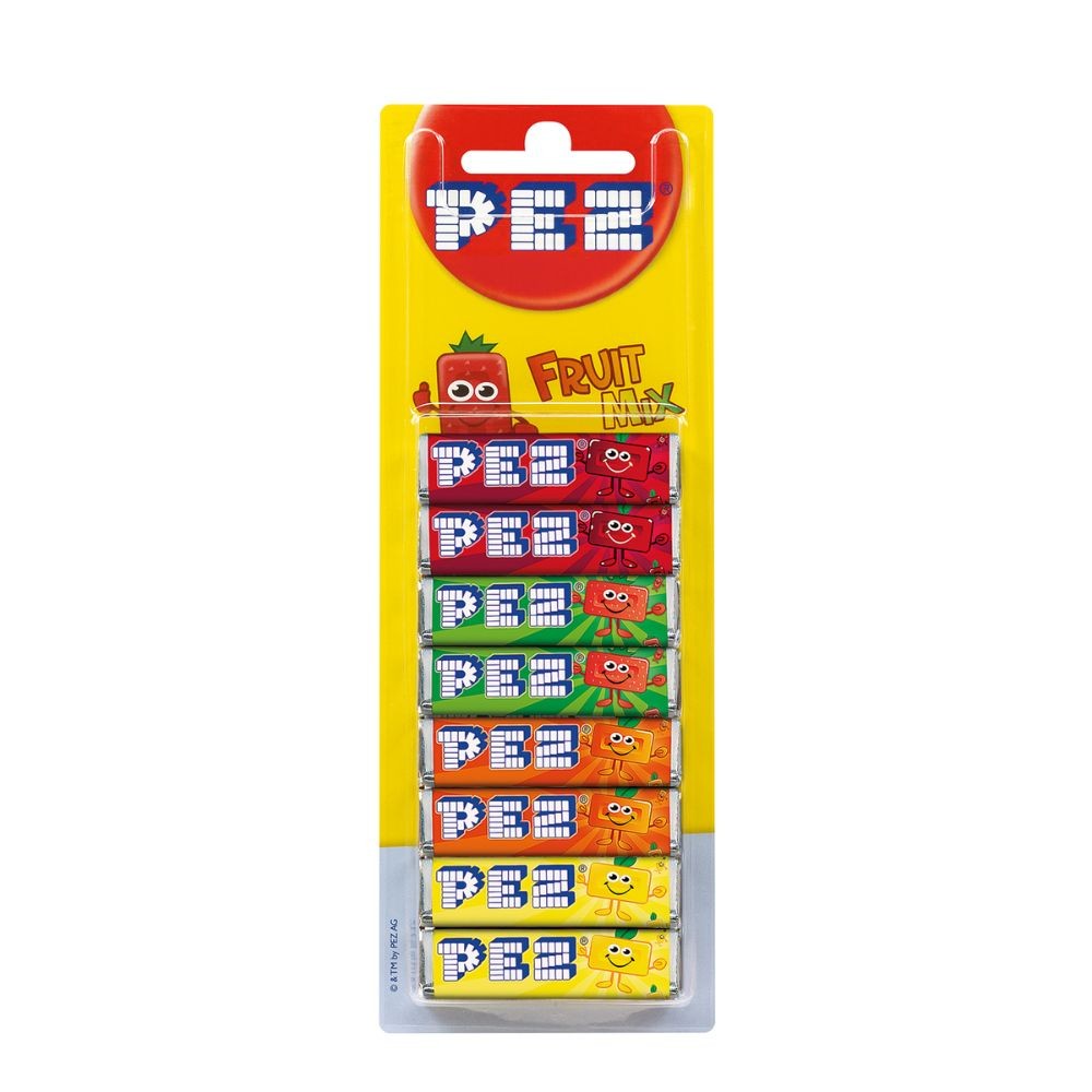 Drops Pez Fruit Mix com 8 Unidades | Shopee Brasil