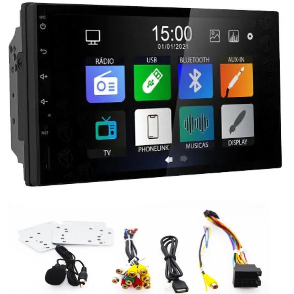 Central Multimídia MP5 7 Polegadas Privilege Plus Carply Auto Uppertech | Shopee Brasil