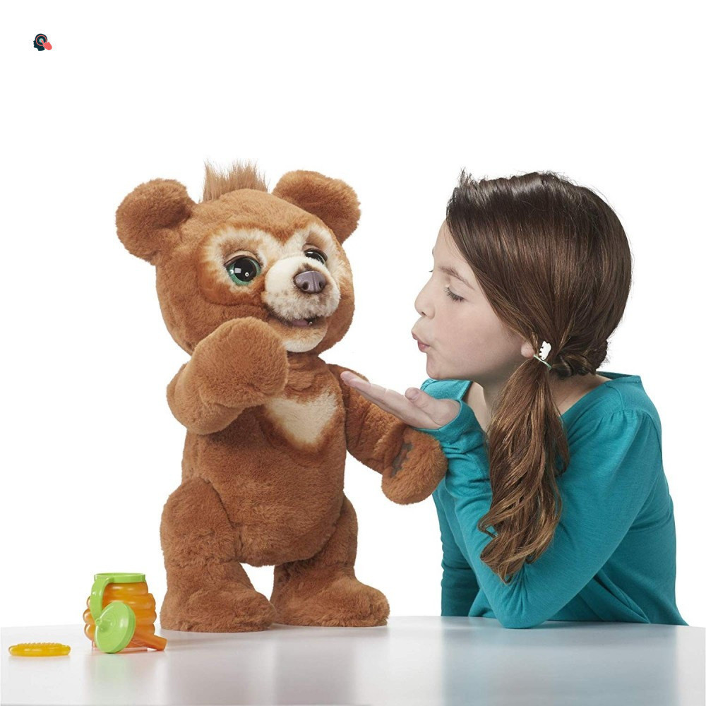 O Curioso Urso de Pelúcia Interativo Adorável Boneca de Pelúcia ...