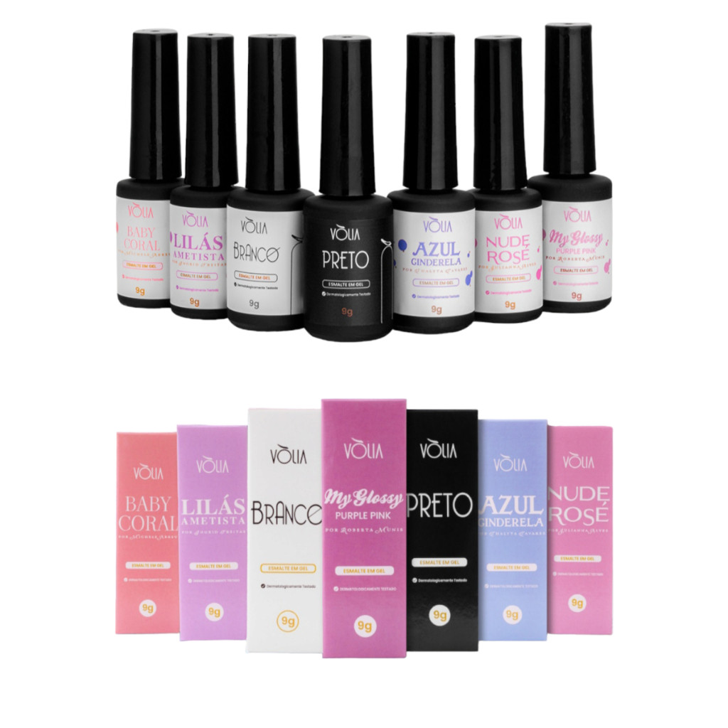 Esmaltes Volia Cores Vibrantes E Cremosas Para Suas Unhas | Shopee Brasil