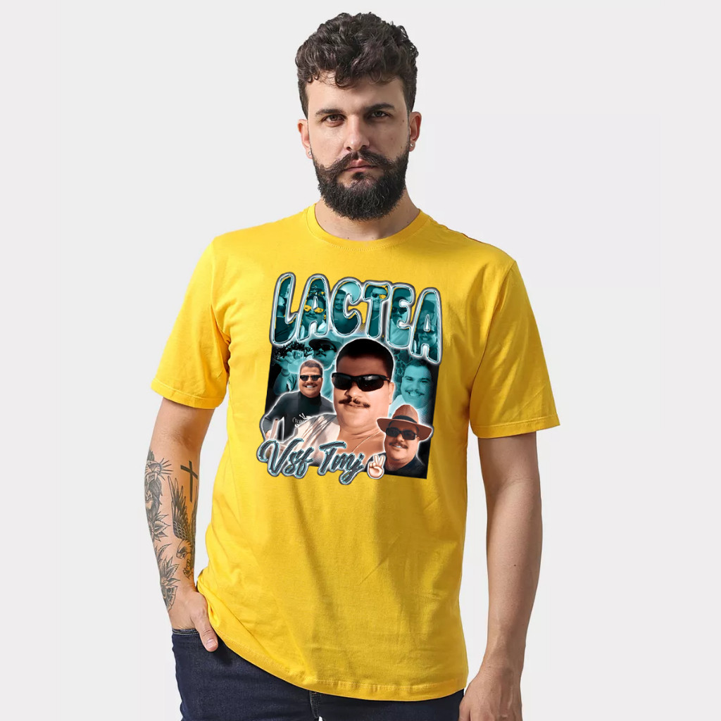 Camiseta Lactea Vsf Stenio Influencer Meme Tik Tmj Toker Fãs | Shopee ...