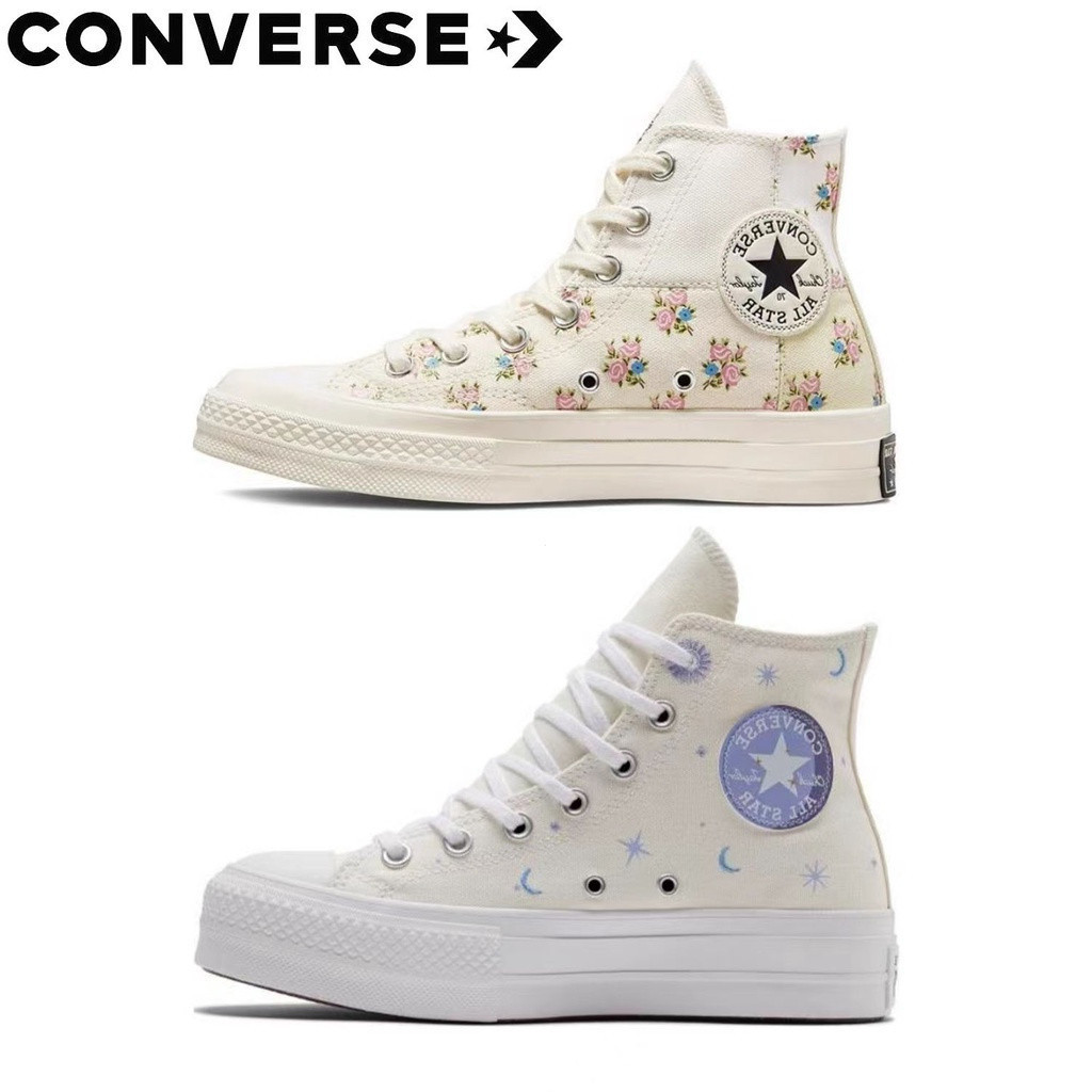 Converse Chuck Taylor All Star 1970s Lift Sapatos Casuais de Lona de ...