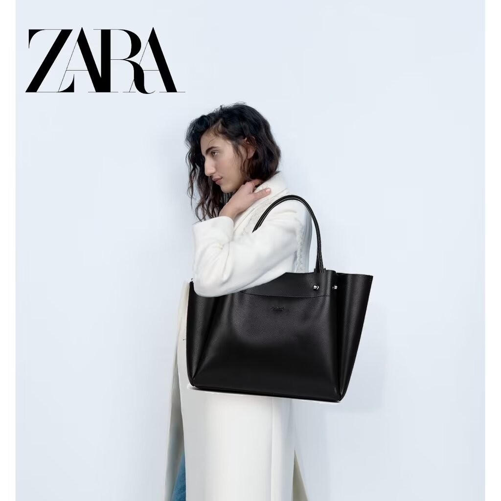 ZARA Sling Bag Mulheres Bolsa De Ombro Feminina Compras De Luxo De Alta ...