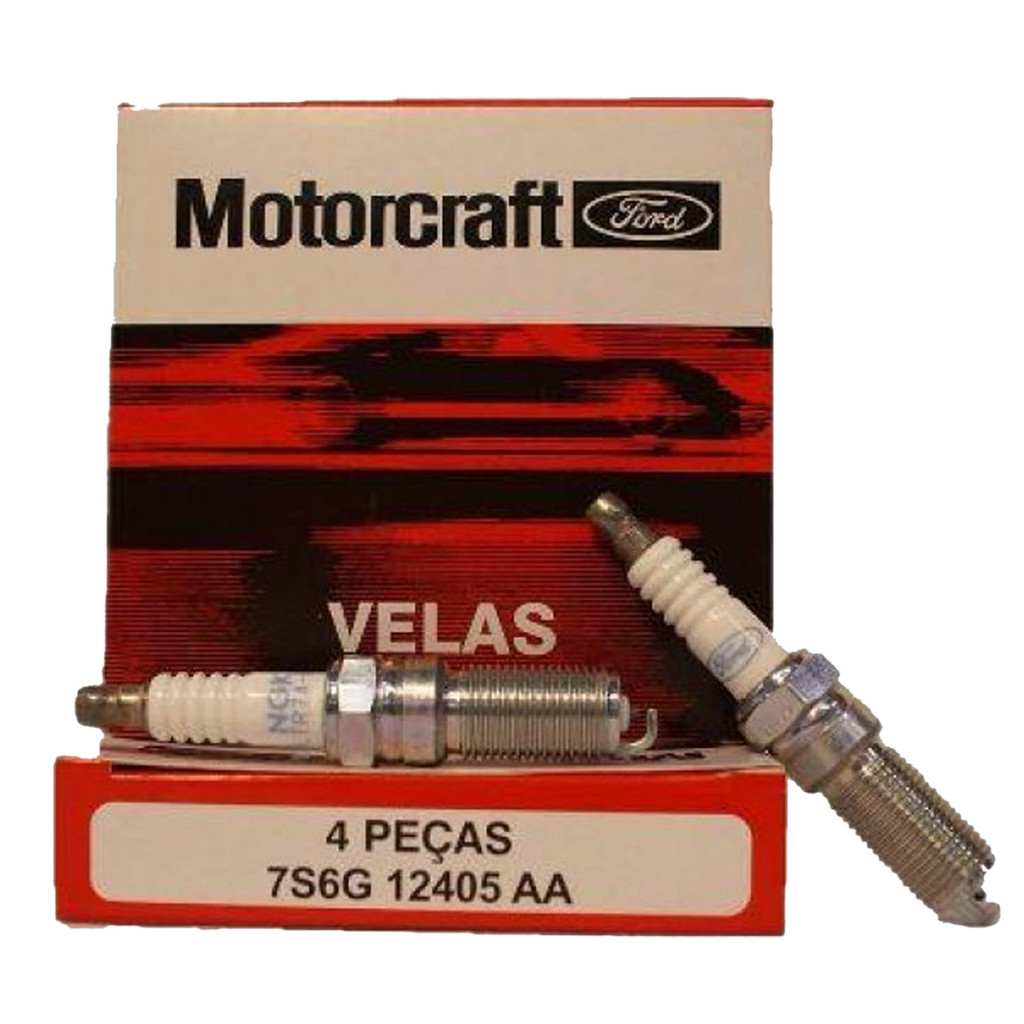 Jogo De Vela Ignição Motorcraft - New Fiesta Focus Sigma 1.6 Fiesta ...