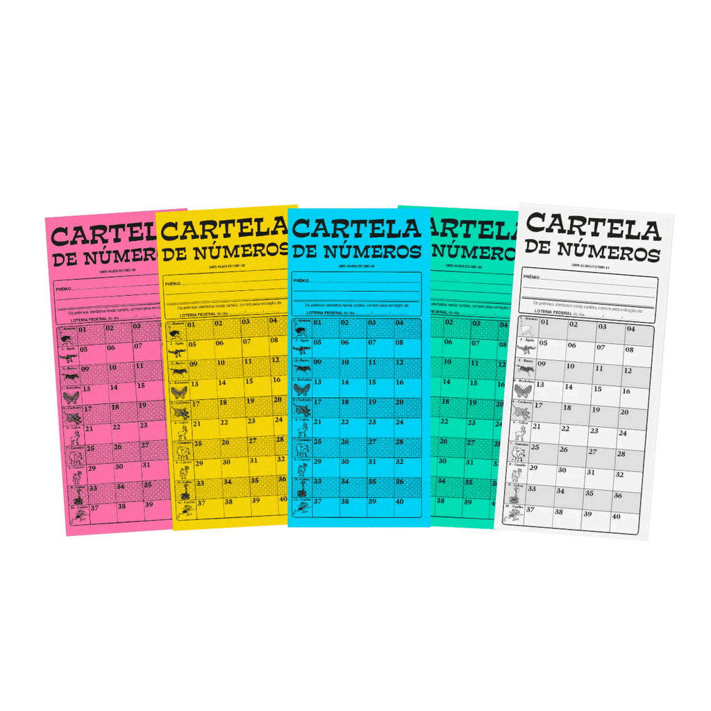CARTELA DE RIFA 100 NUMEROS COM 50 UNIDADES - TAMOIO | Shopee Brasil