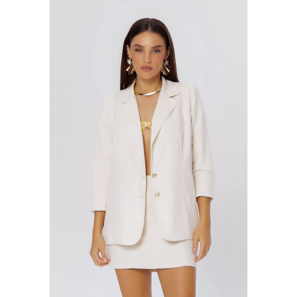 BLAZER NATURAL CHIC Sofisticação e Estilo para Todas as Ocasiões ...