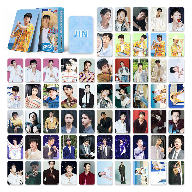 92-96pcs BT-S Lomo Cards V Kim Tae Hyung Layover FESTA JIMIN FACE J-HOPE SUGA SOLO Adesivos ...