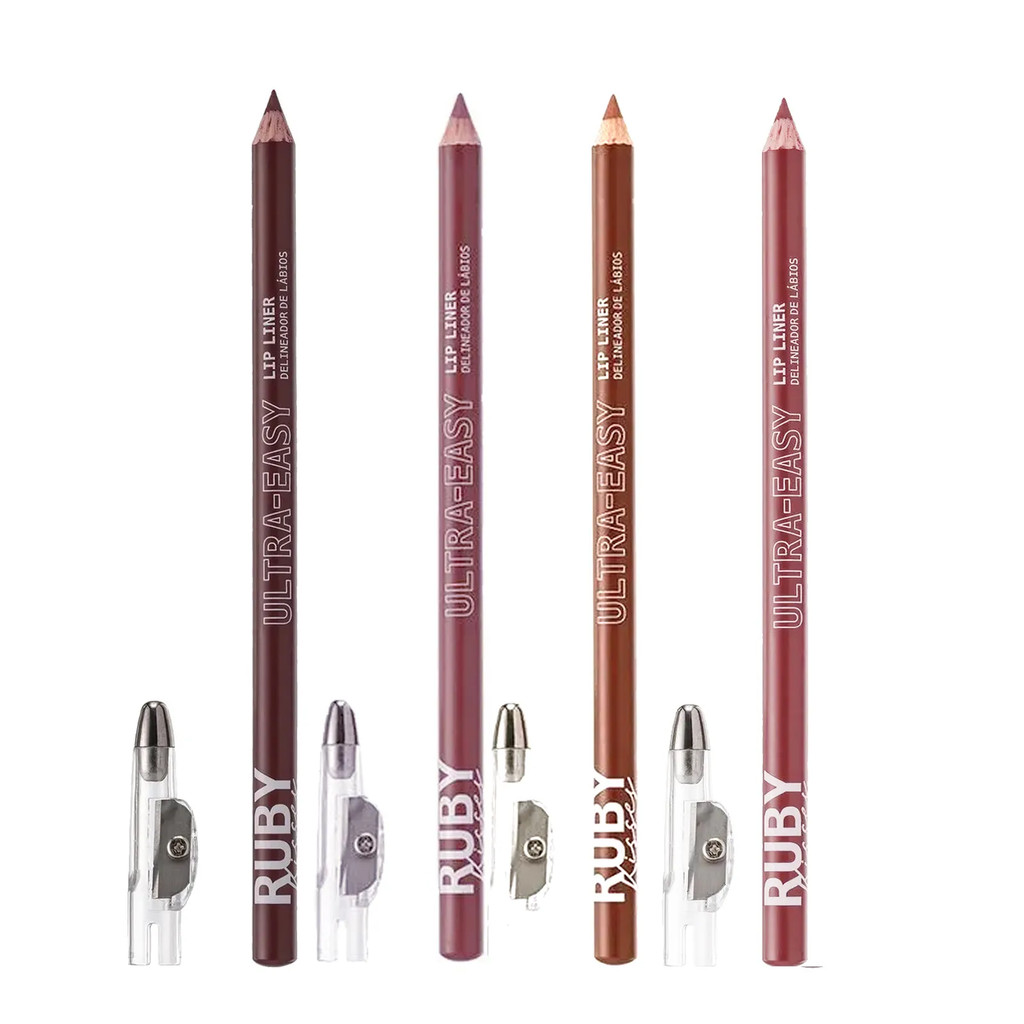 Lapis Labial de Madeira Ruby Kisses - Lápis de Boca Cor Nude, Nude Rose ...