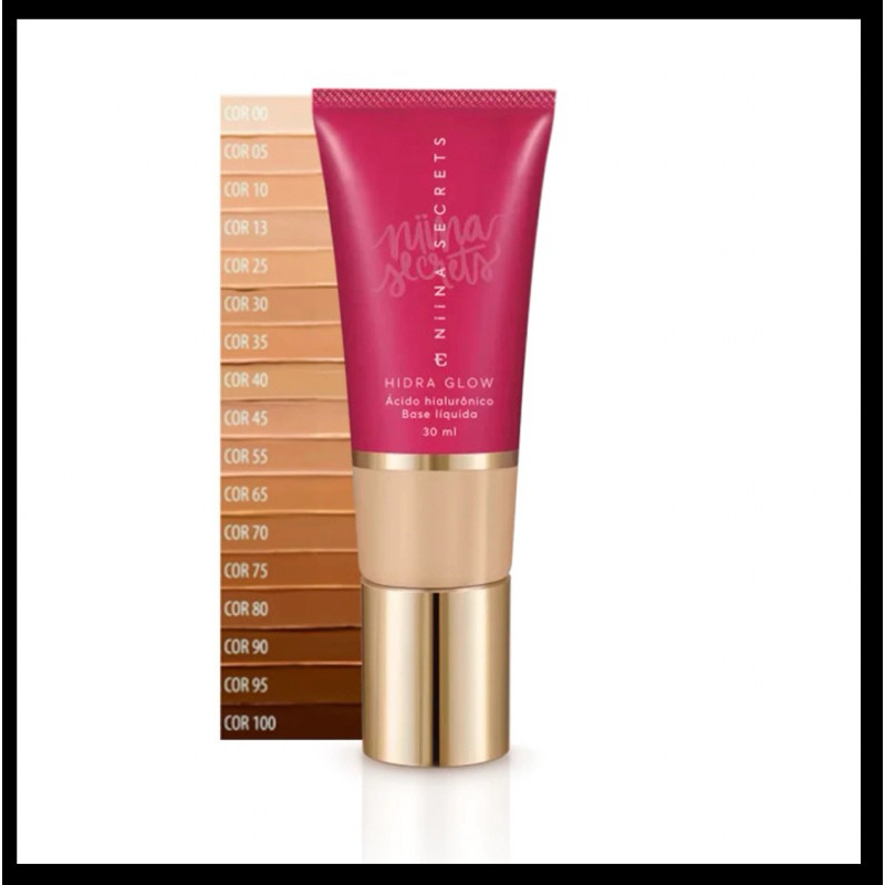 Base Líquida Niina Secrets Hidra Glow 30ml - Eudora | Shopee Brasil