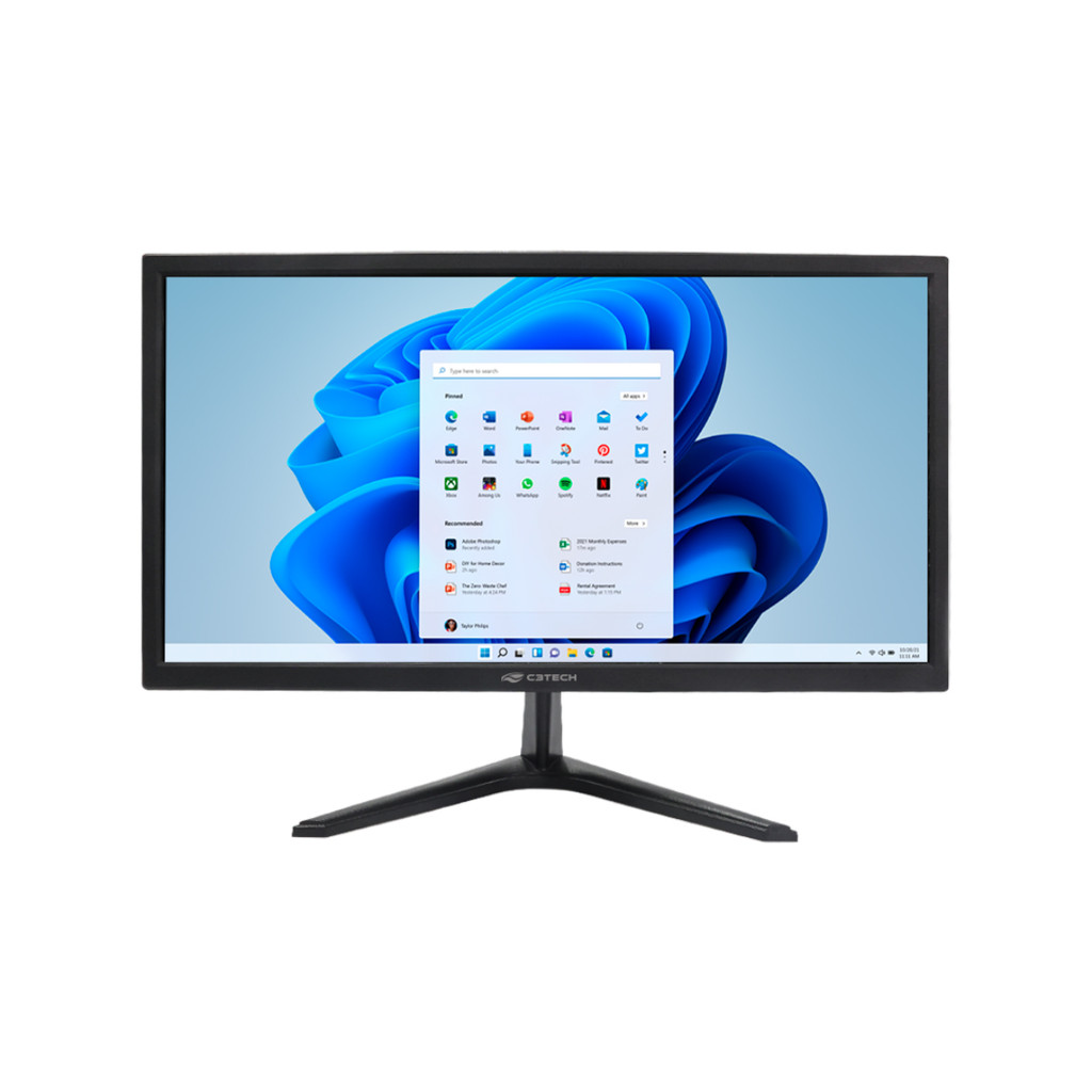Monitor LED 21,5 Polegadas MR-215 - C3Tech | Shopee Brasil