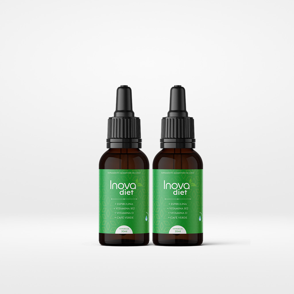 Inova Diet - Kit 2 Potes com 60 Cápsulas - Auxilia no Controle de Peso ...