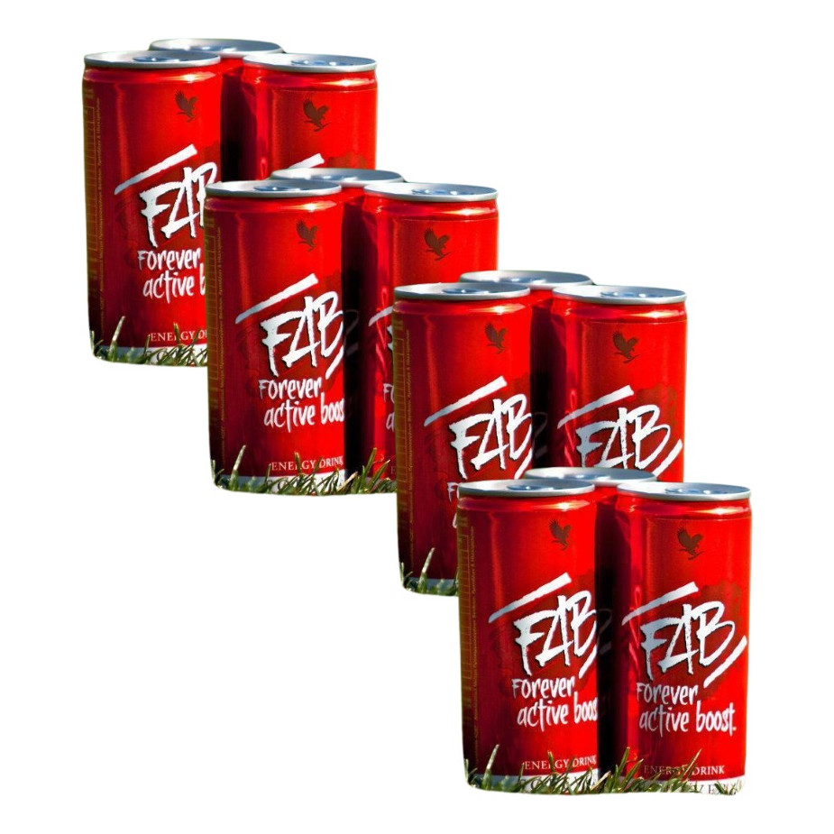 Energético Fab Energy Drink Forever Active Boost 12 Latas Active BOOST ...