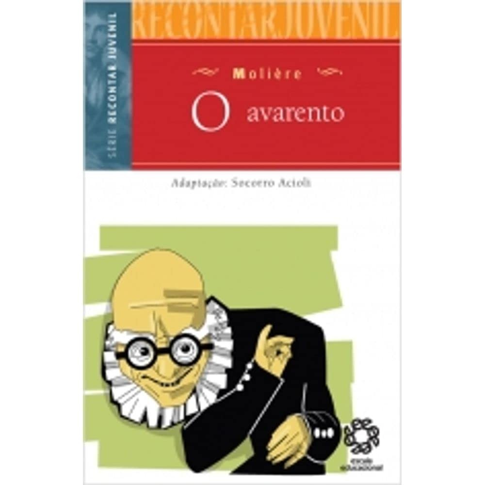 O avarento autor Molière e Socorro Acioli (adap) | Shopee Brasil