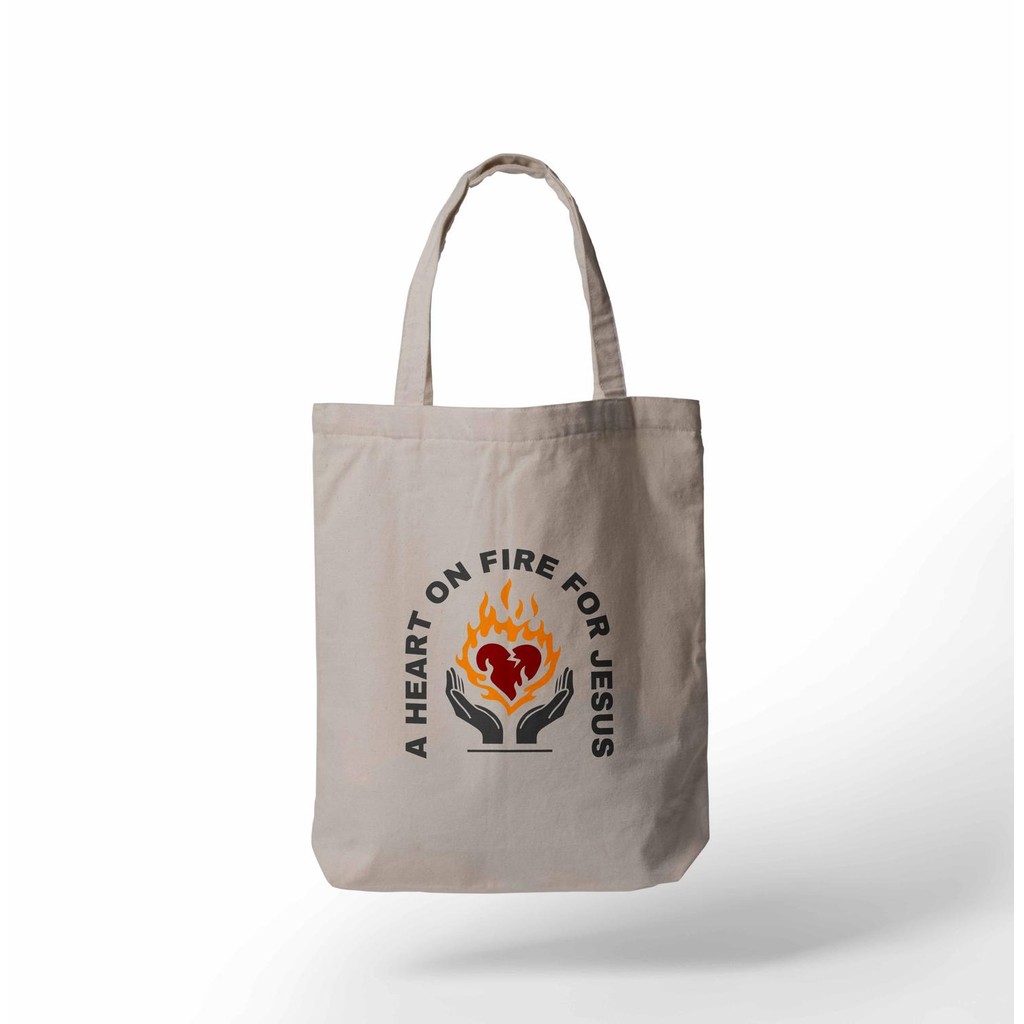 Ecobag - A Heart On Fire | Shopee Brasil