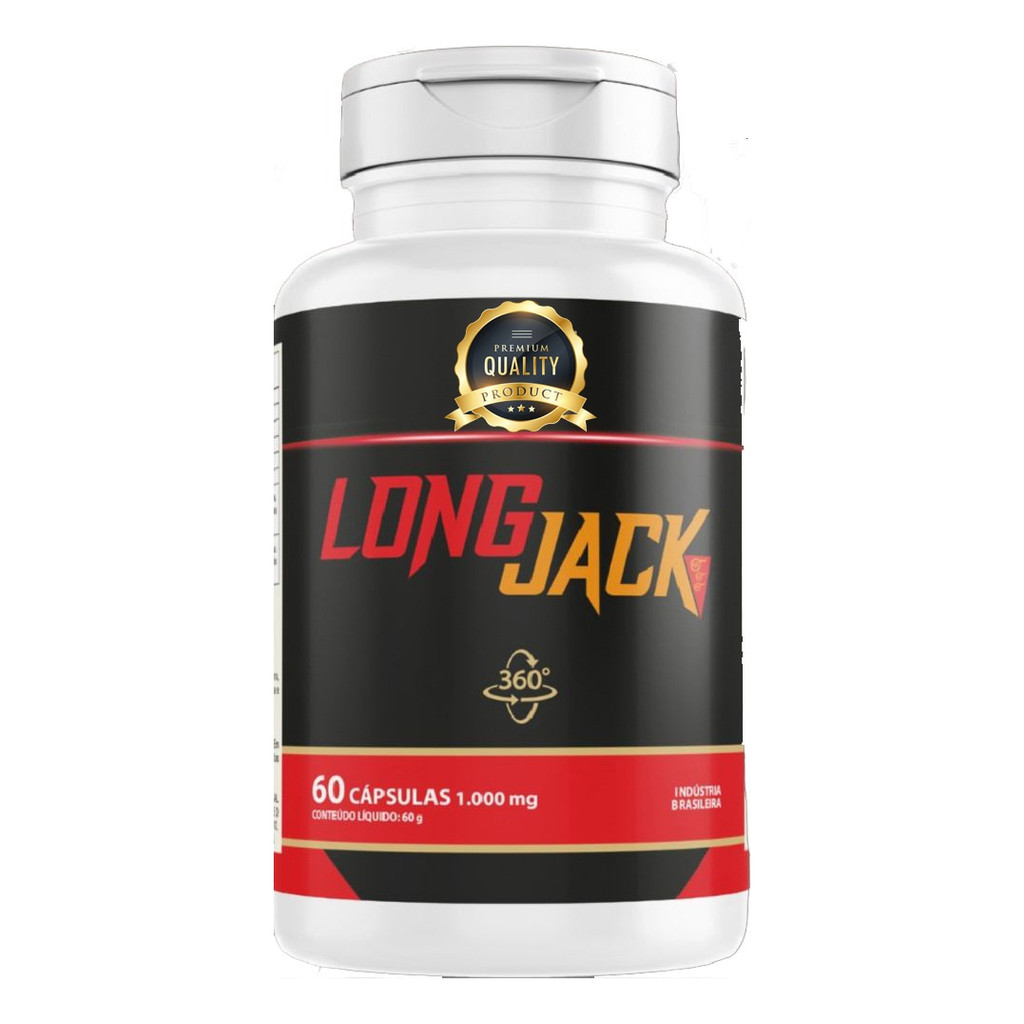 Long Jack 1000mg Com Mix De Suplementos Premium 60 Cápsulas | Shopee Brasil