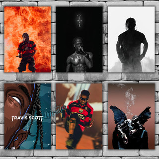 Placas Decorativas Quadros Travis Scott 01 a 15 - Cantor Trap | Shopee ...